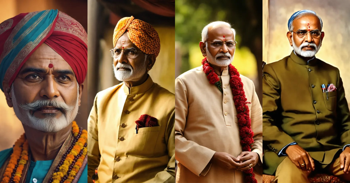 Lexica - Indian political man man with moment with full strait looks