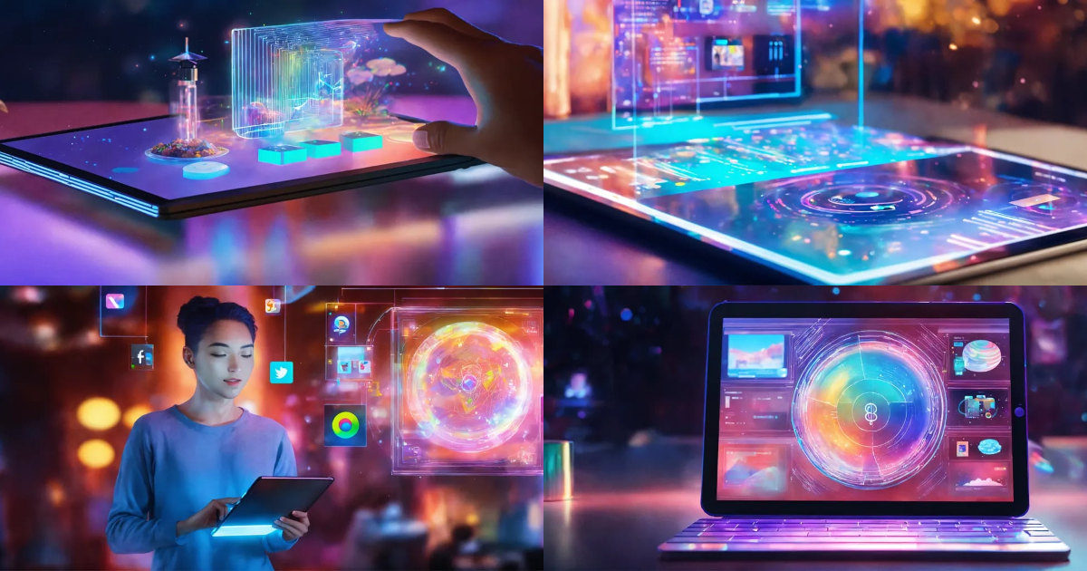 Lexica - Create a holographic visualization of an individual showcasing ...