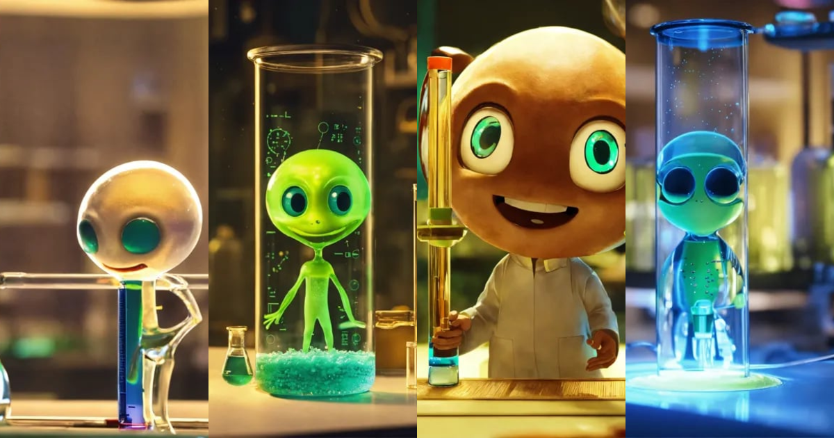 Lexica - A scientist is researching better in the test tube and alien ...