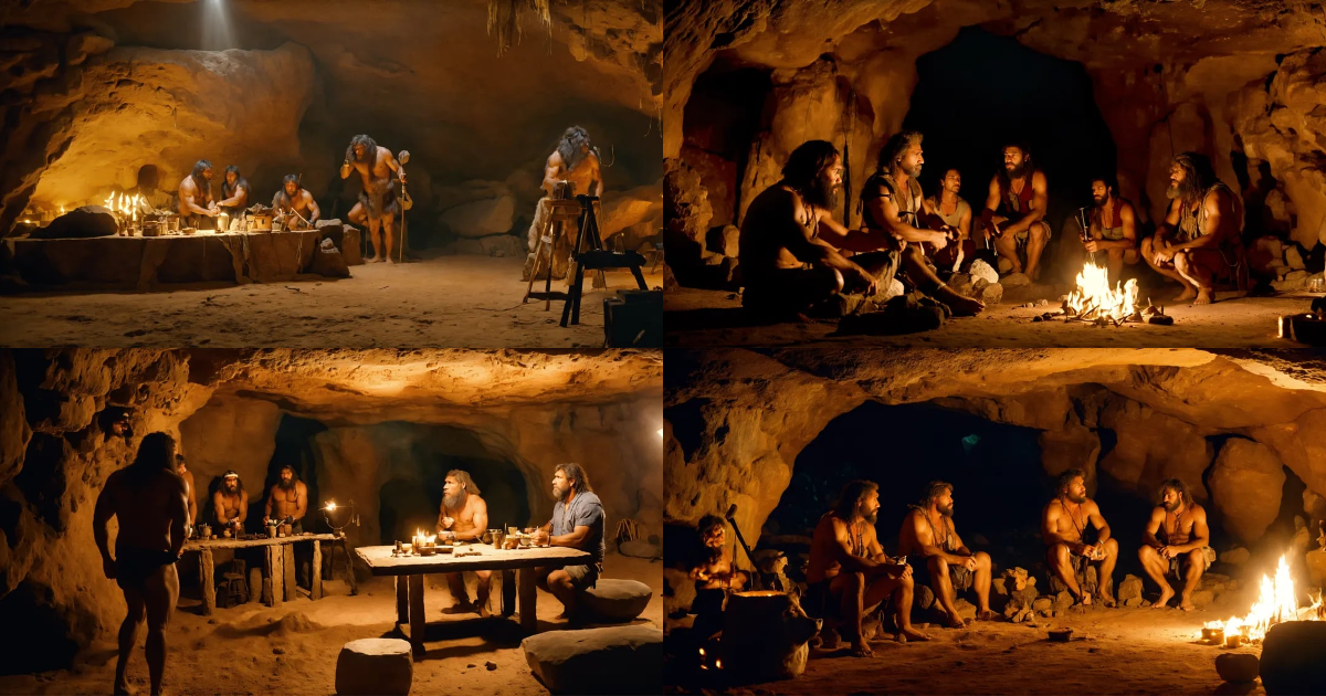 Lexica - Neanderthals on an HGTV episode set in the paleolithic era ...