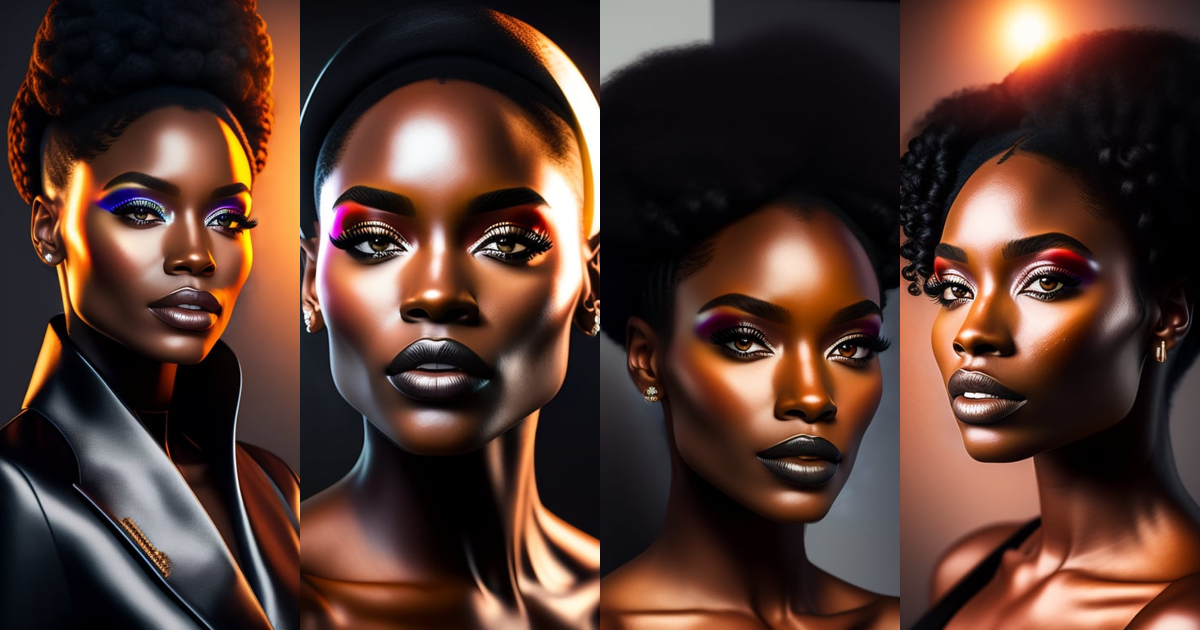 Lexica - Realistic black model with innovative oculus headset - deco ...