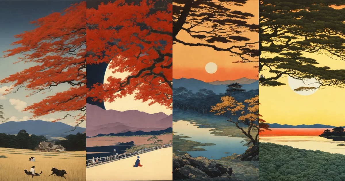 Lexica - Landscape photography in style takato yamamoto, anna atkins ...