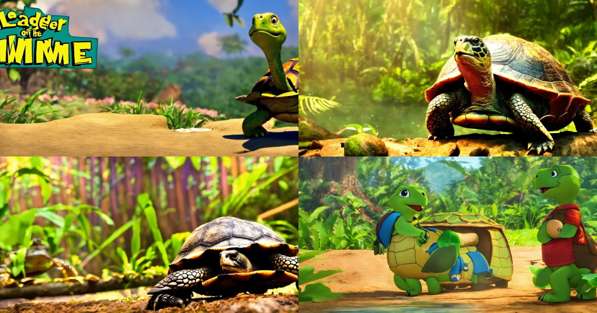 Lexica - Leader of the Jungle Jumble Jamboree Crew, a wise old turtle ...
