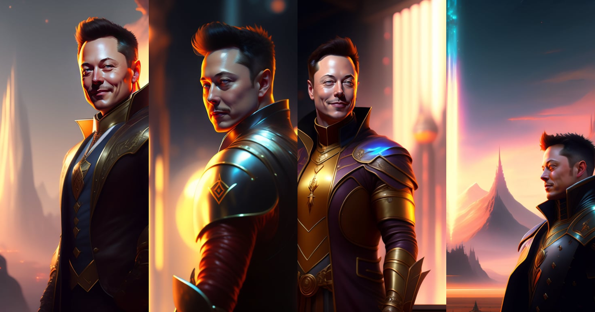 Lexica - Elon musk staring at the camera smirking and laughing, magic ...