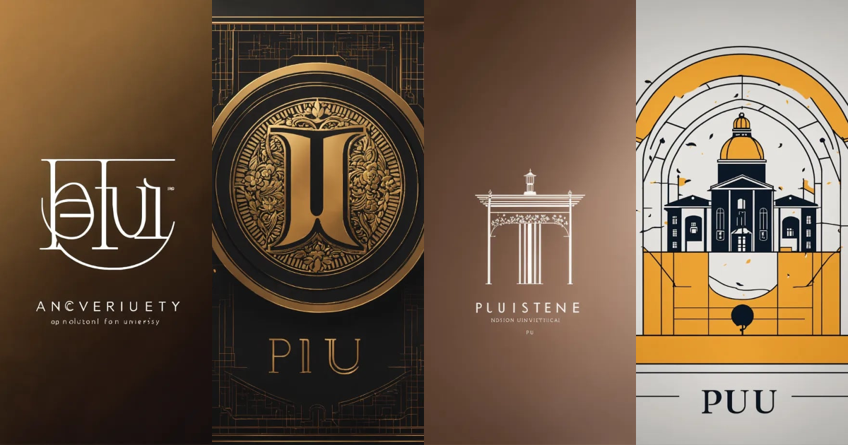 Lexica - Logo minimal monocromatic of a brand name PIU that dedicates ...