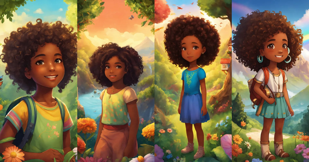 Lexica - Cover for a children's book, without text and must portray the ...