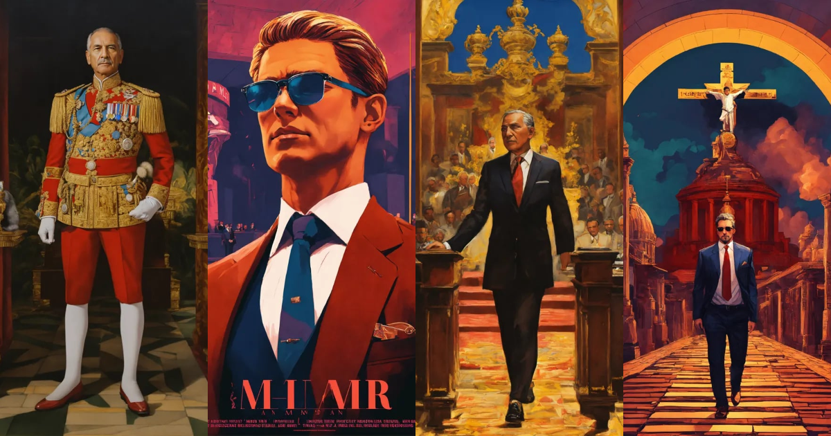 Lexica - A man achieving power, corrupt, immoral