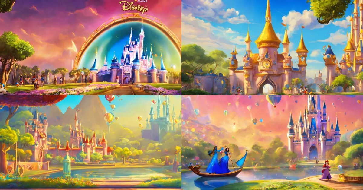 Lexica - Disney alaa eldin background cartoon installation fantasy ...