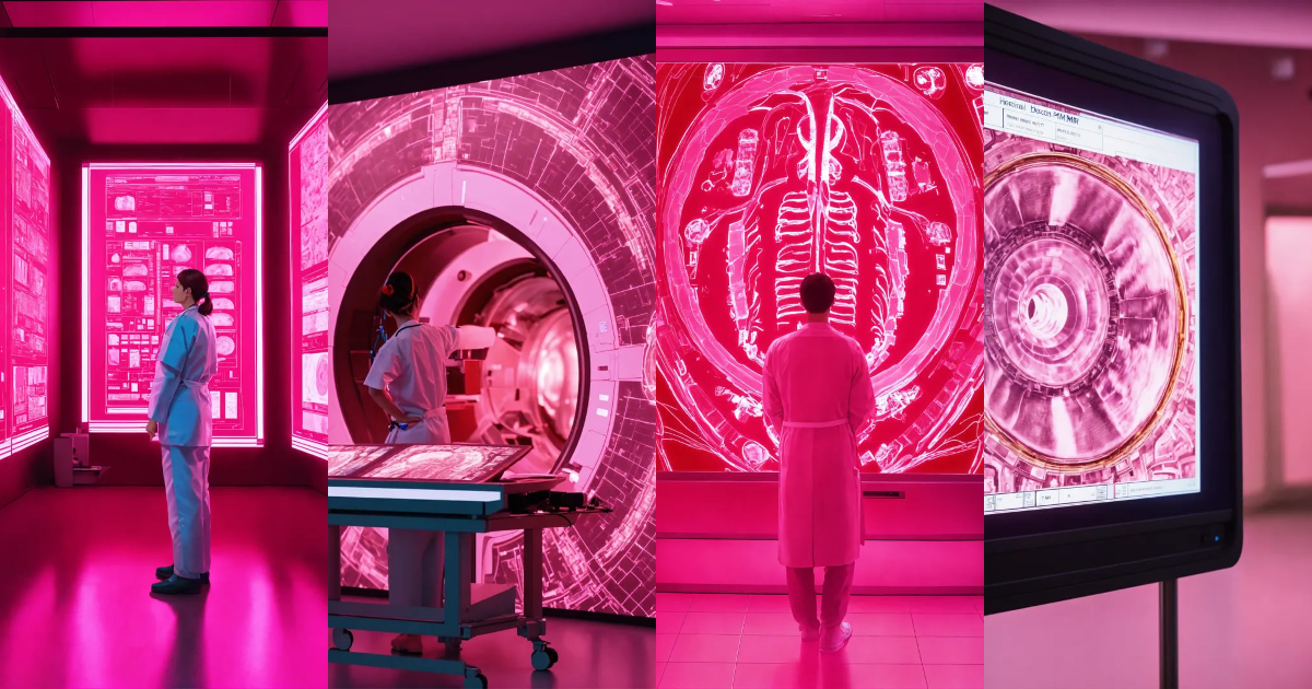 Lexica - Hospital doctor examines MRI on screen, Highly detailed, 8K ...