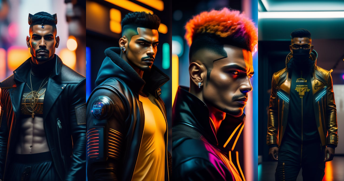 Lexica - Cyberpunk man, Museu do Amanha scenario, Rio de Janeiro city ...