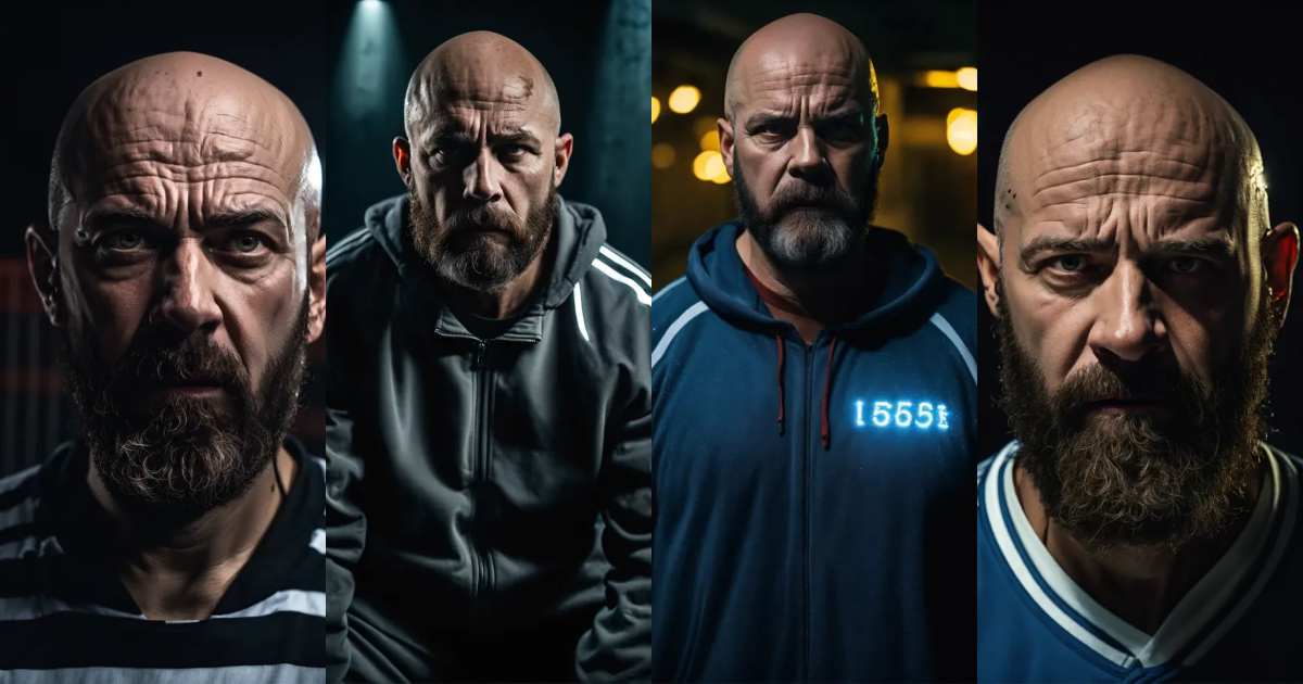 Lexica - A realistic photograph of a very ugly 45-year-old man, with an ...