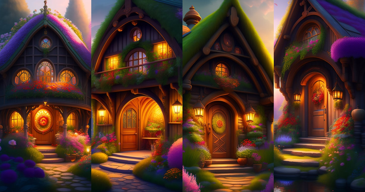 Lexica - Minions inside, beautiful, cozy, inviting, bloomcore, decopunk ...