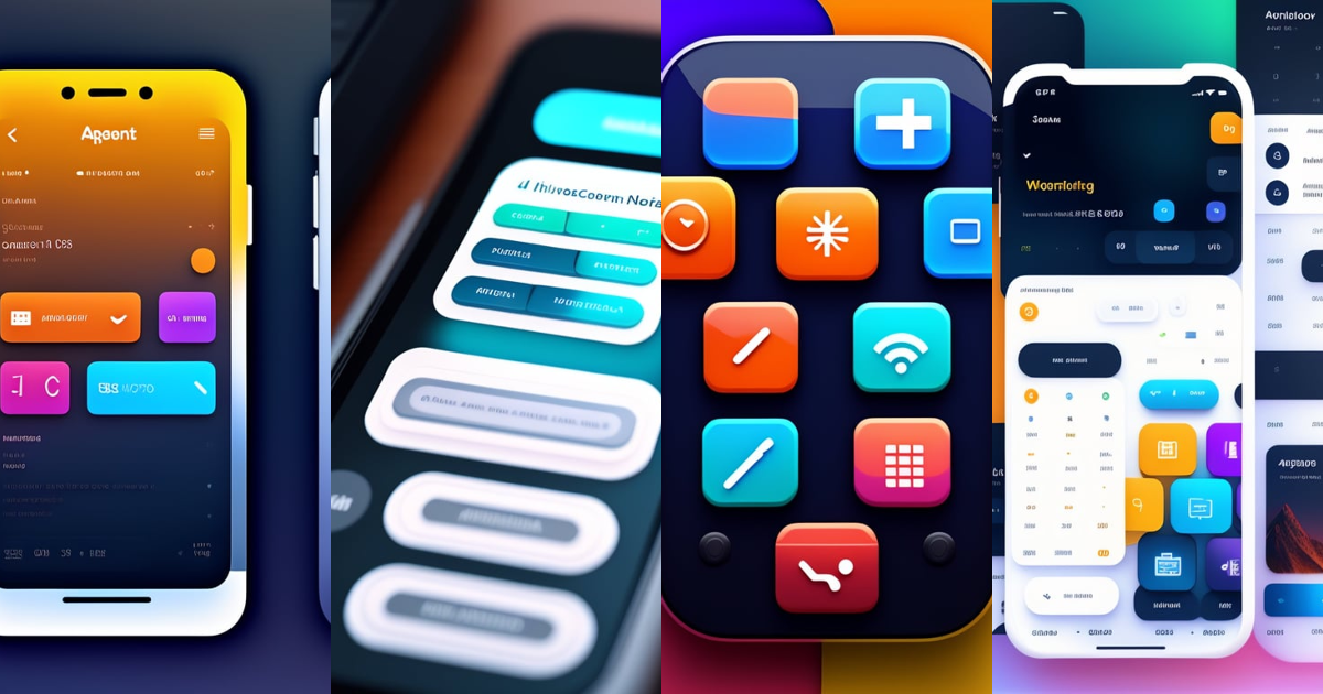 Lexica - Modern app UI components application bars