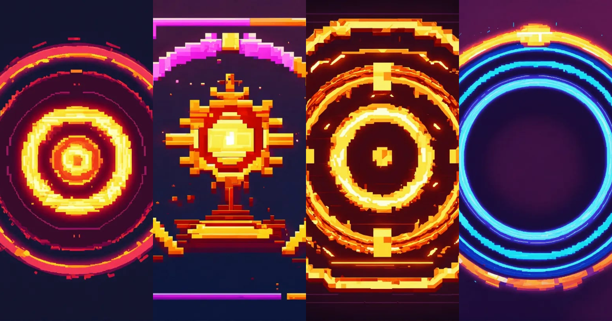 Lexica - Electric ring shockwave attack graphic effect for a game ...