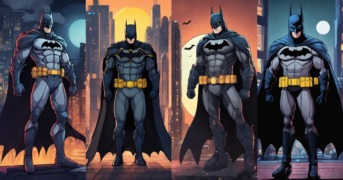 Lexica Among Us Style Batman