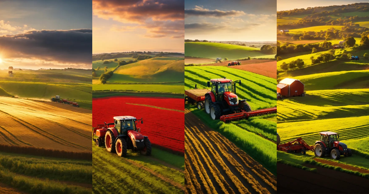 Lexica - 16k resolution, photo realistic image, rolling farm hills ...