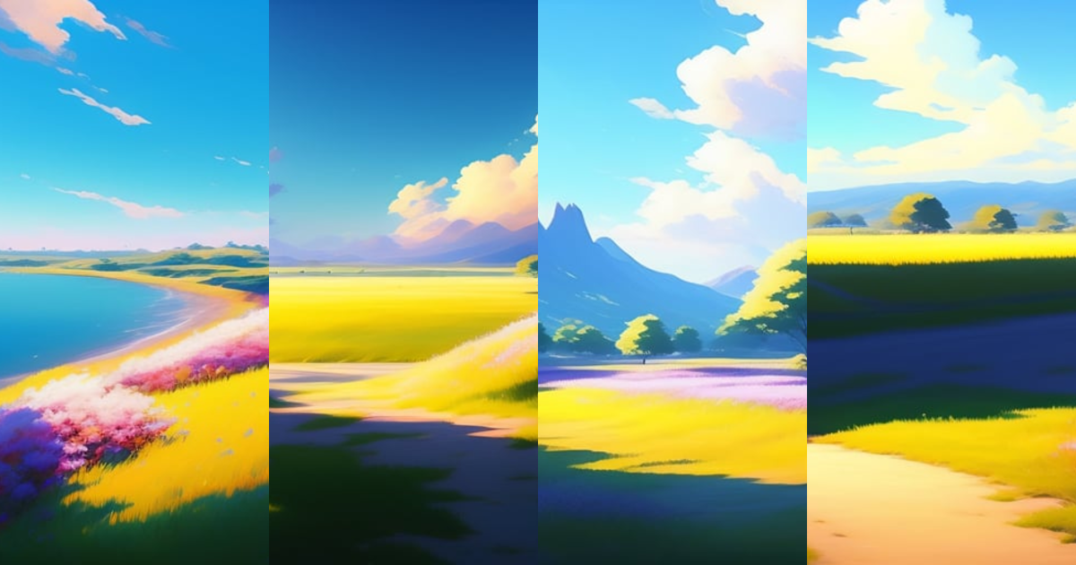 Lexica - Realist by makoto shinkai beauty of a summer day. the sky is a ...