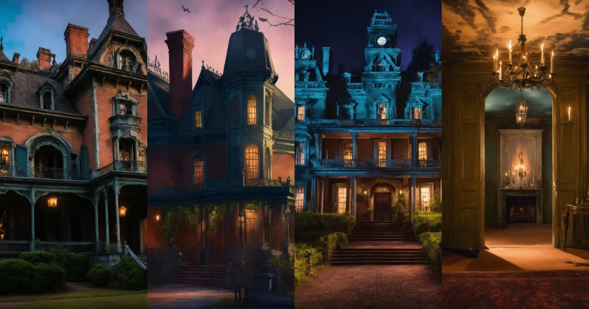 Lexica - Enter the eerie world of the Haunted Mansion, a decaying manor ...