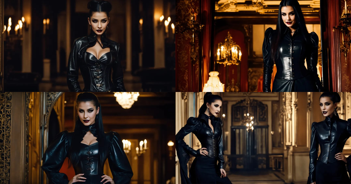 Lexica - Cinematic look, two stunning arab seductress women fashion ...