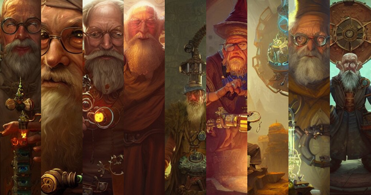 Lexica - An old wise wizard operating a random pointlessly elaborate ...