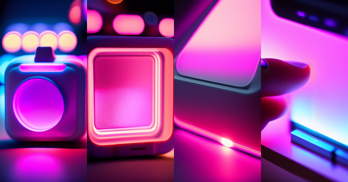 Lexica - /imagine prompt: User Interface:: backlight::1 blinding light ...