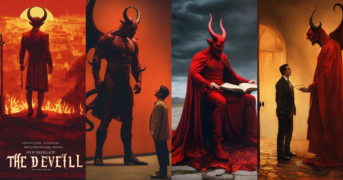 Lexica - The devil convincing someone