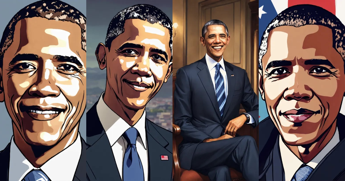 Lexica - Barack obama in anime style