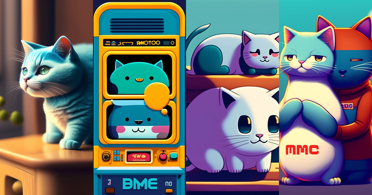 Lexica - Bmo loves cat