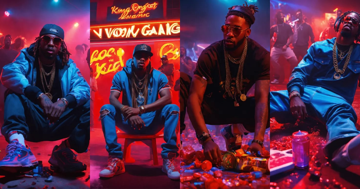 Lexica - Medium shot, Pop art, hyperrealist full body portrait of black ...