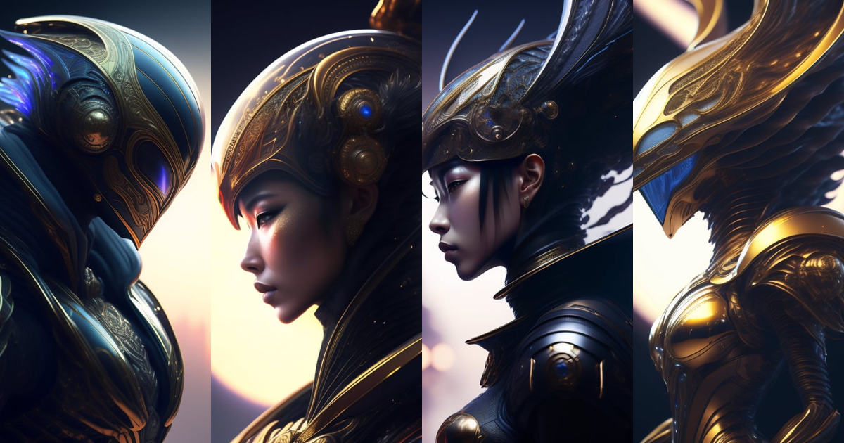 Lexica - Sideview 3D rendering of a alien in spaceship. robotic ...