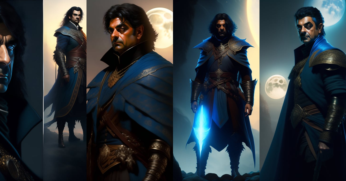Lexica - Rowan Atkinson, as a Solomon Kane, a badass monster hunter ...