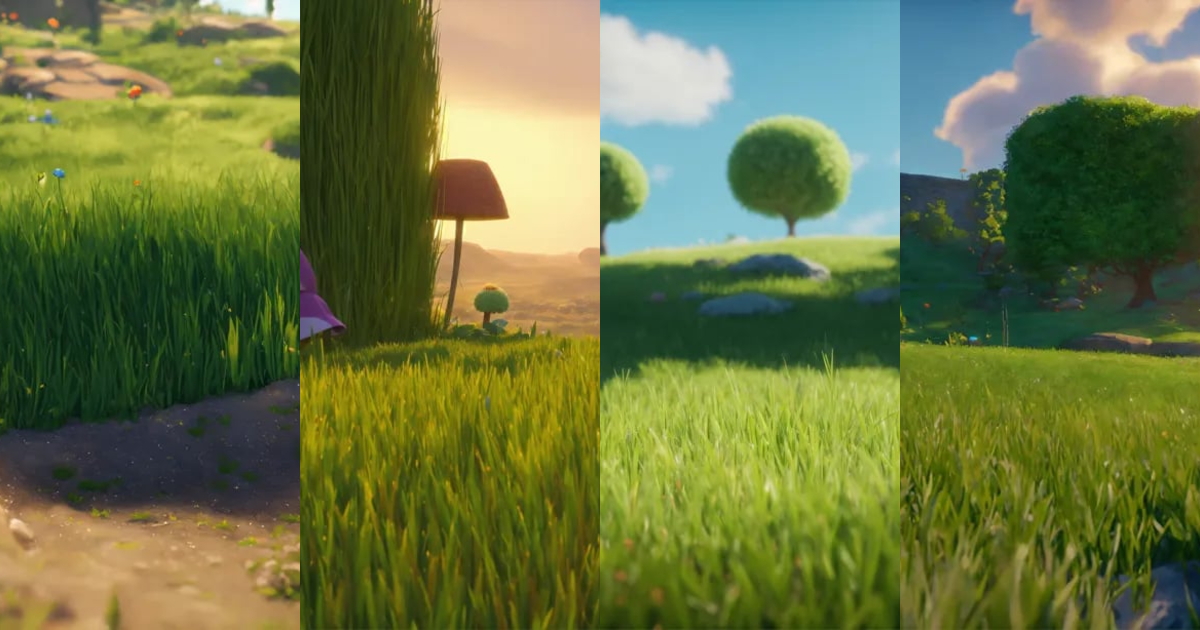 Lexica - The grass as seen from the height of very low level, all grass ...