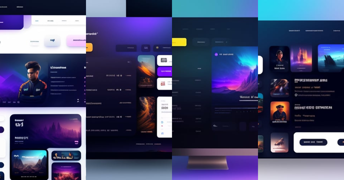 Lexica - User profile page UI/UX for a video streaming service, twitch like functionality ...