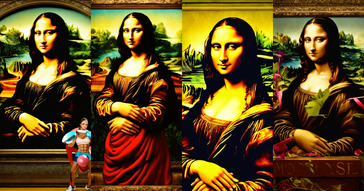 Lexica - Mona Lisa as a fitness modell, muscular, strong, full body ...