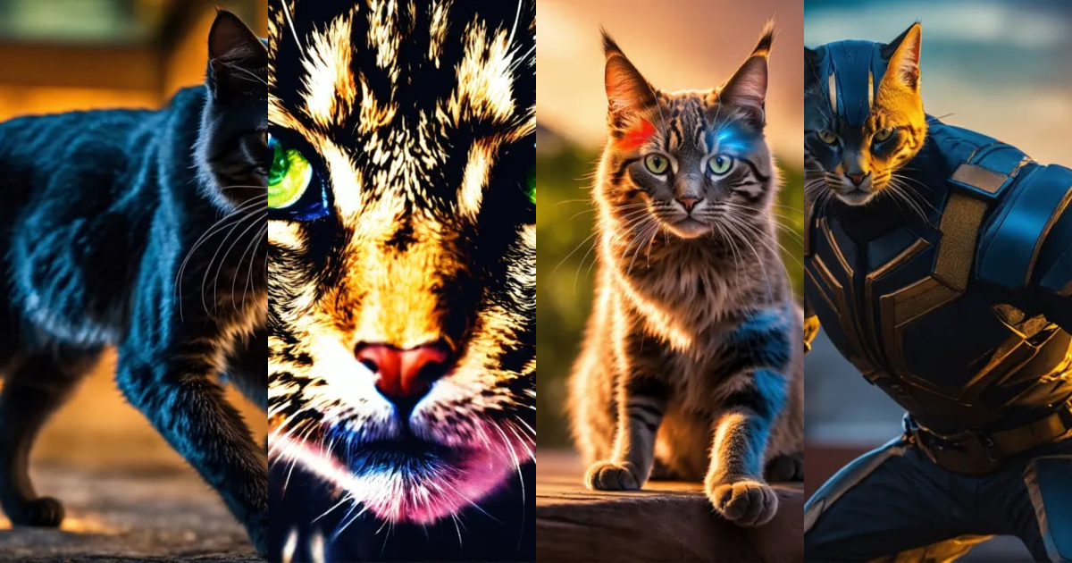 Lexica - Produce me an image of cat wolverine in fighting action, movie ...