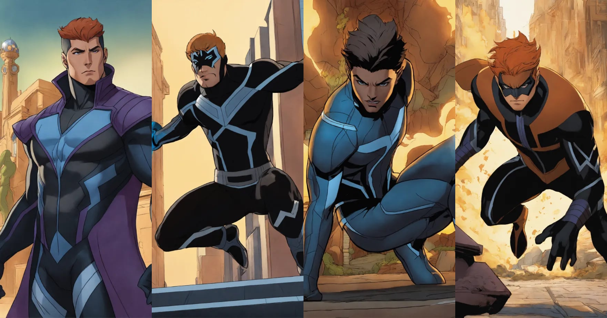 Lexica - Marvel Auran from inhumans tv show animated in action without ...