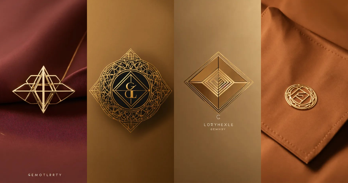 Lexica - A simple gemotry Logo for a luxery clothing Brand