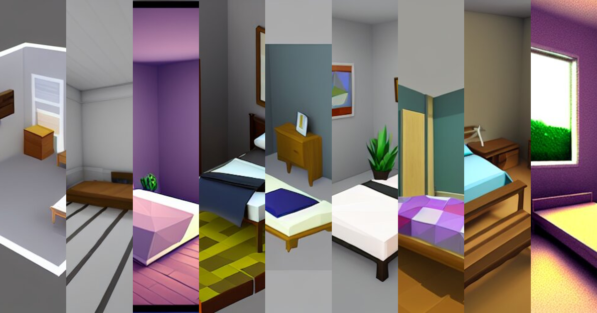 Lexica - Low poly room