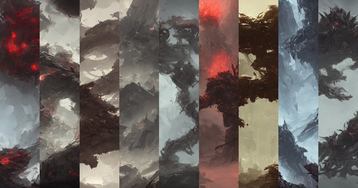 Lexica - Rage by arcane concept artists, blunt borders, rule of thirds