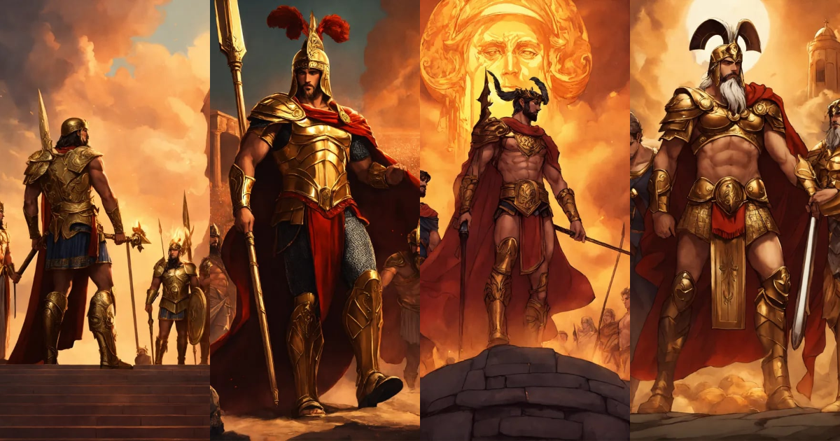 Lexica - Ares being shunned by other greek gods, sad