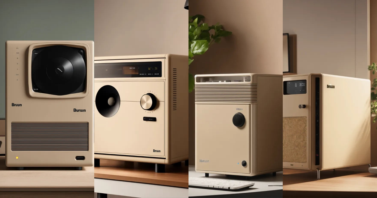 Lexica - A stunning minimal beige PC case designed by Dieter Rams ...