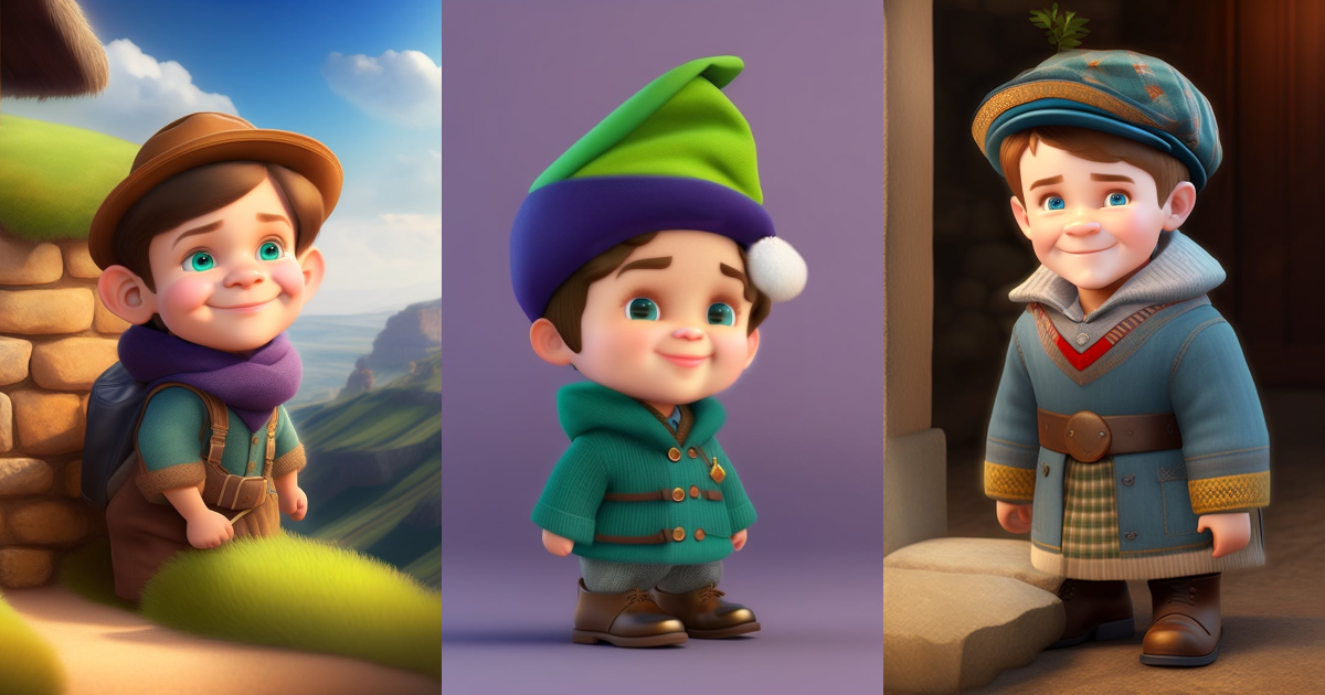 Lexica - Show the mischievous boy named Sam, who is the shepherd of the ...