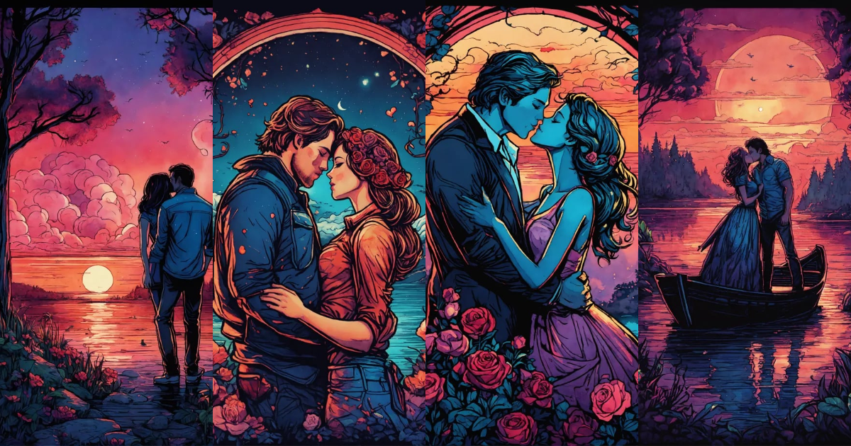 Lexica - ART BY DAN MUMFORD, BEAUTIFUL ILLUSTRATION, STICKER ART, Kiss ...