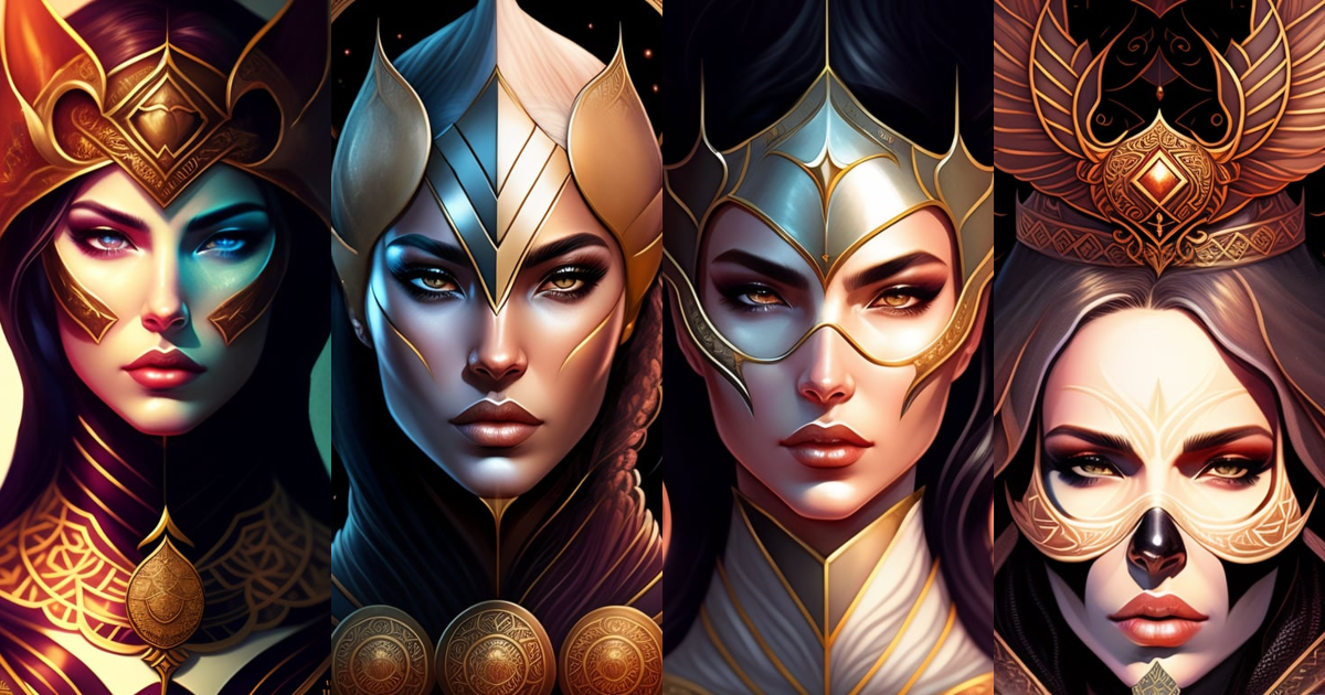 Lexica - Symmetry comic cover art of a skull head, dnd, high fantasy ...