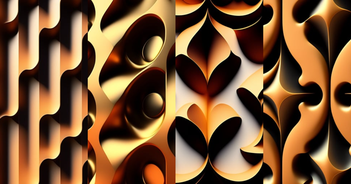 Lexica - Elegant 3d design pattern texture