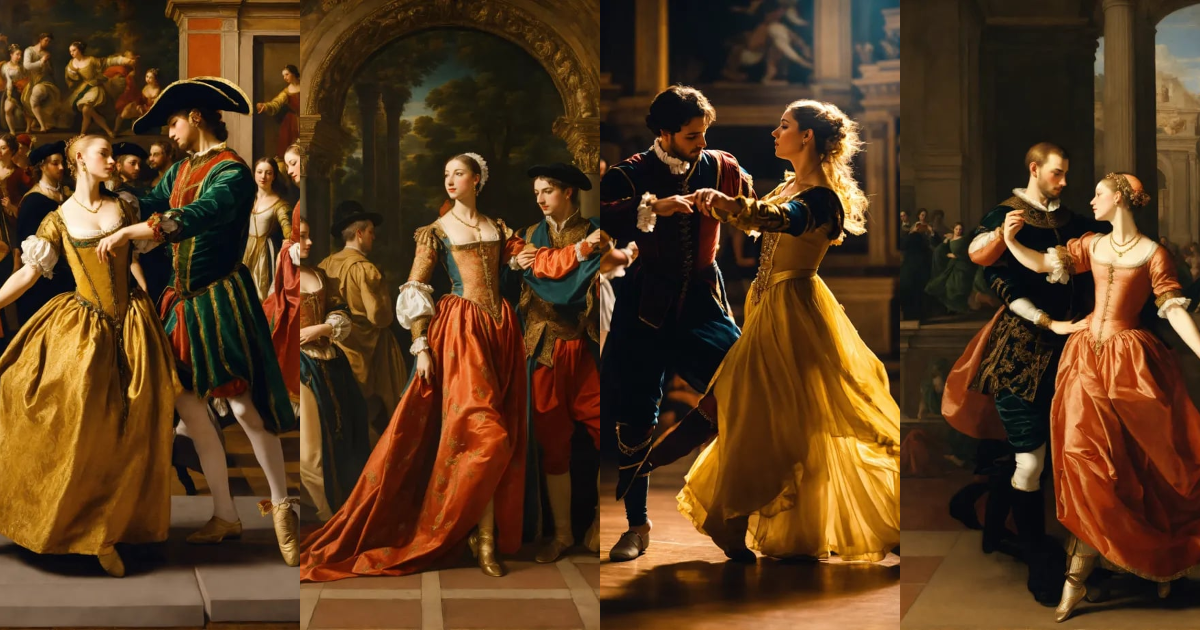 Lexica - Dance of Renaissance with dancers