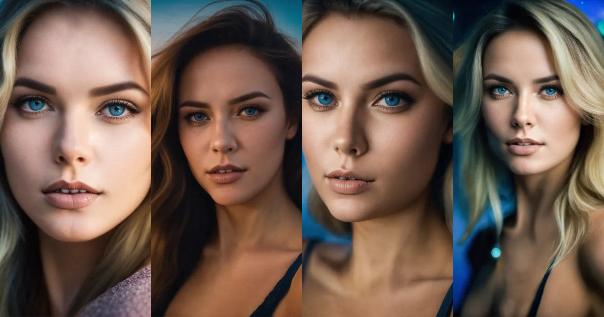 Lexica - A real photo of a 27 year woman, with perfect lips and big ...