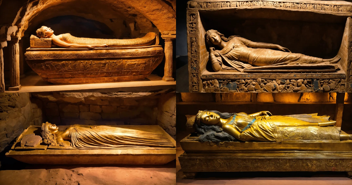 Lexica - Archaeologists have found the sarcophagus of the sleeping ...