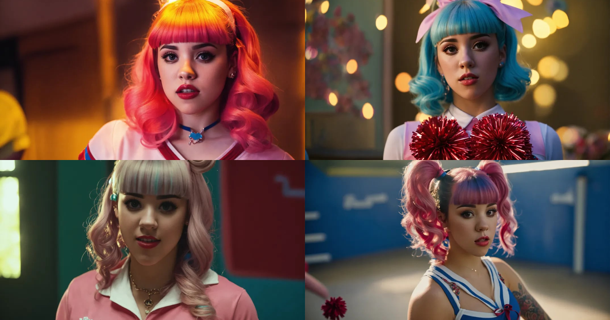 Lexica Melanie Martinez As Cheerleader Ultra Realistic Lighting