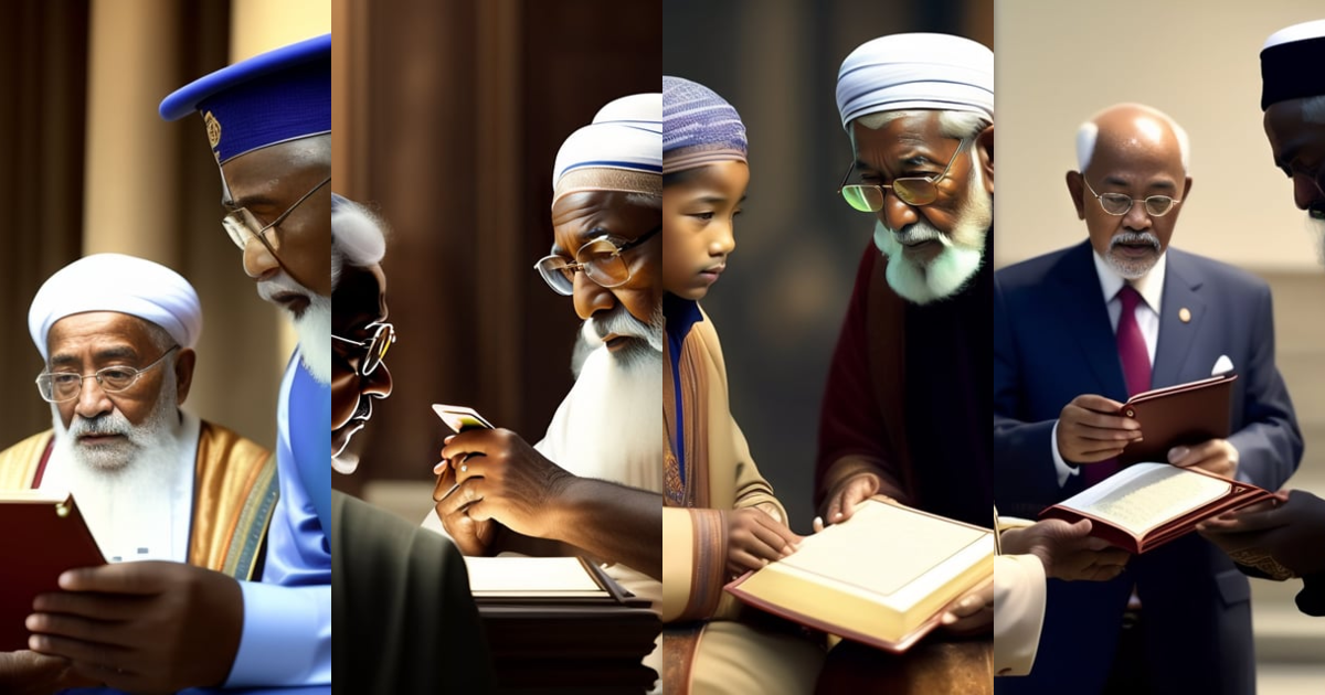 Lexica - An intelligent robot Think Quran teaching old man how to read ...